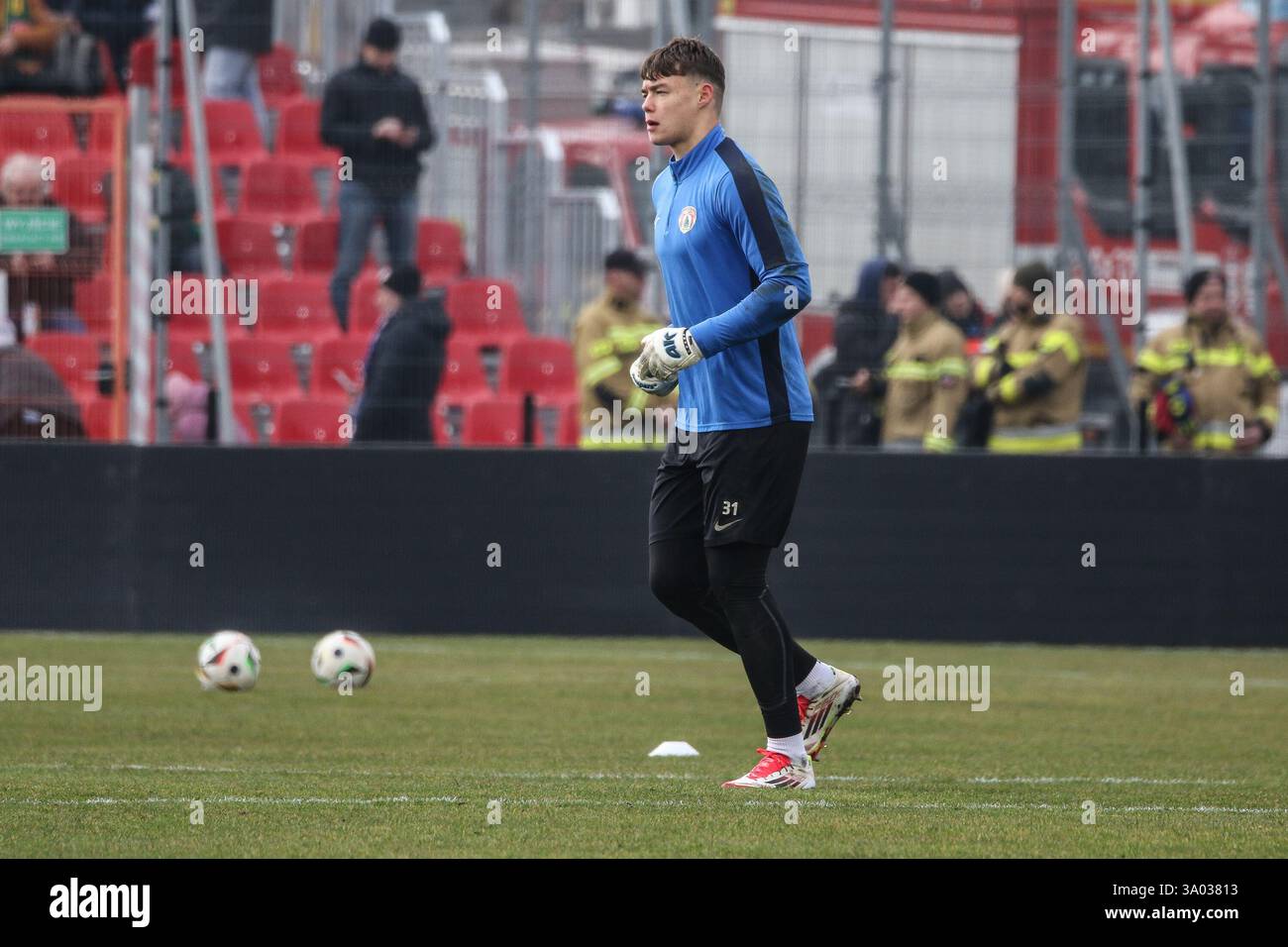 Krakow, Poland, 2nd March, 2025, football 2024 2025 PKO BP Ekstraklasa ...