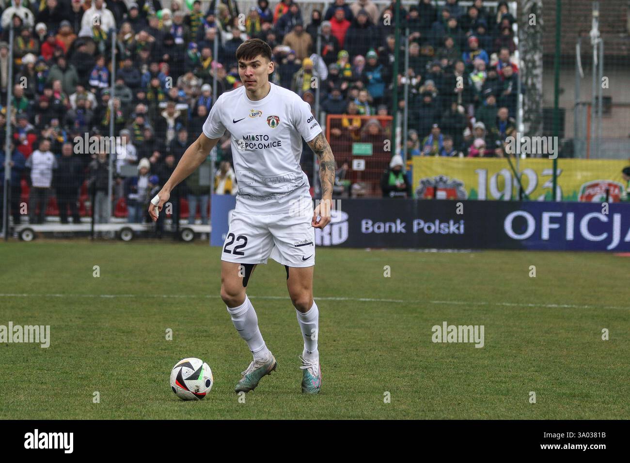 Krakow, Poland, 2nd March, 2025, football 2024 2025 PKO BP Ekstraklasa ...