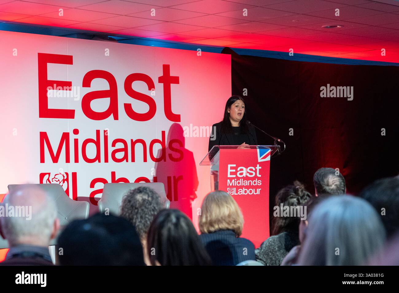 Lisa Nandy MP, Secretary of State for Culture Media and Sport, speaking ...