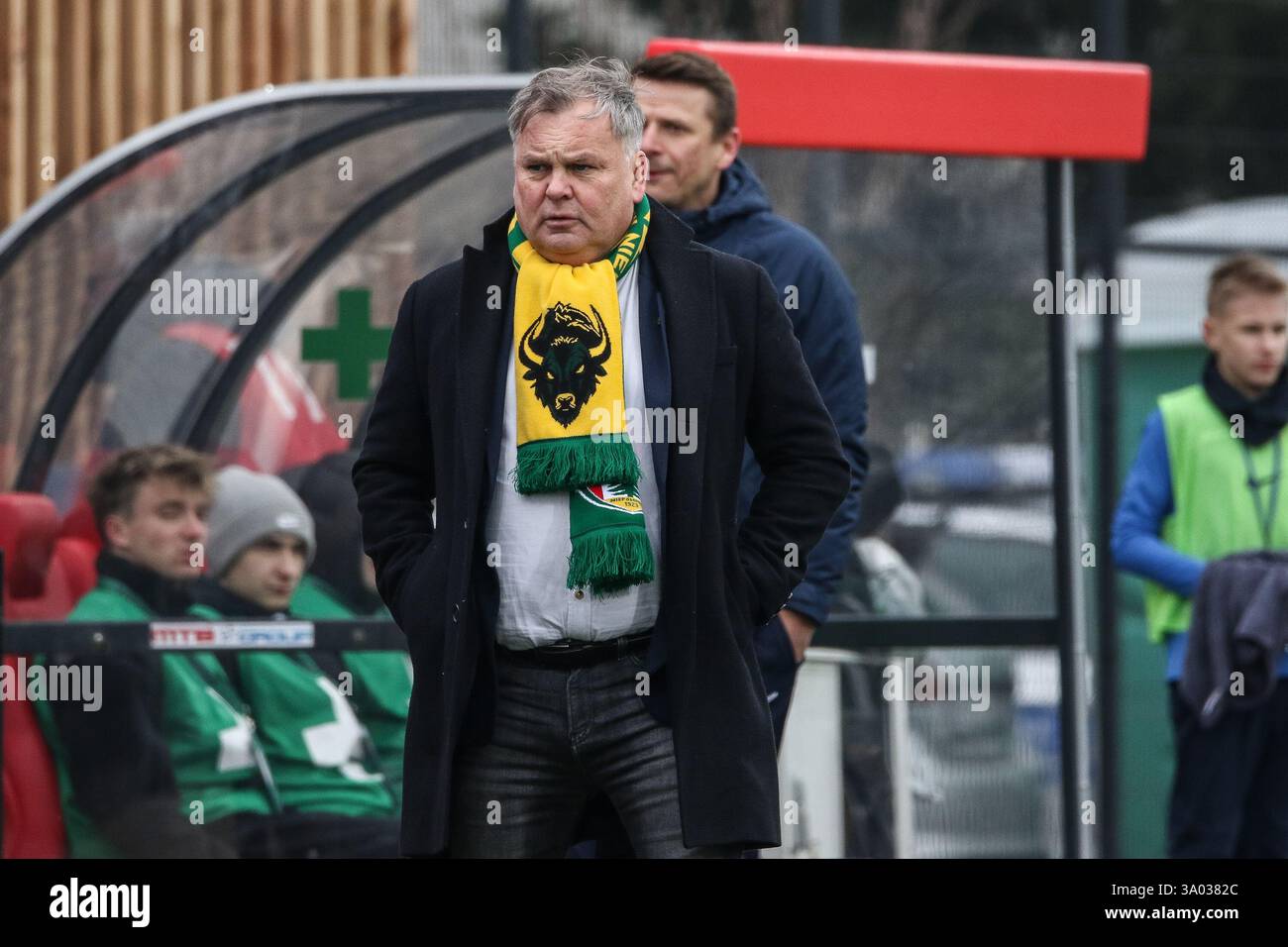 Krakow, Poland, 2nd March, 2025, football 2024 2025 PKO BP Ekstraklasa ...