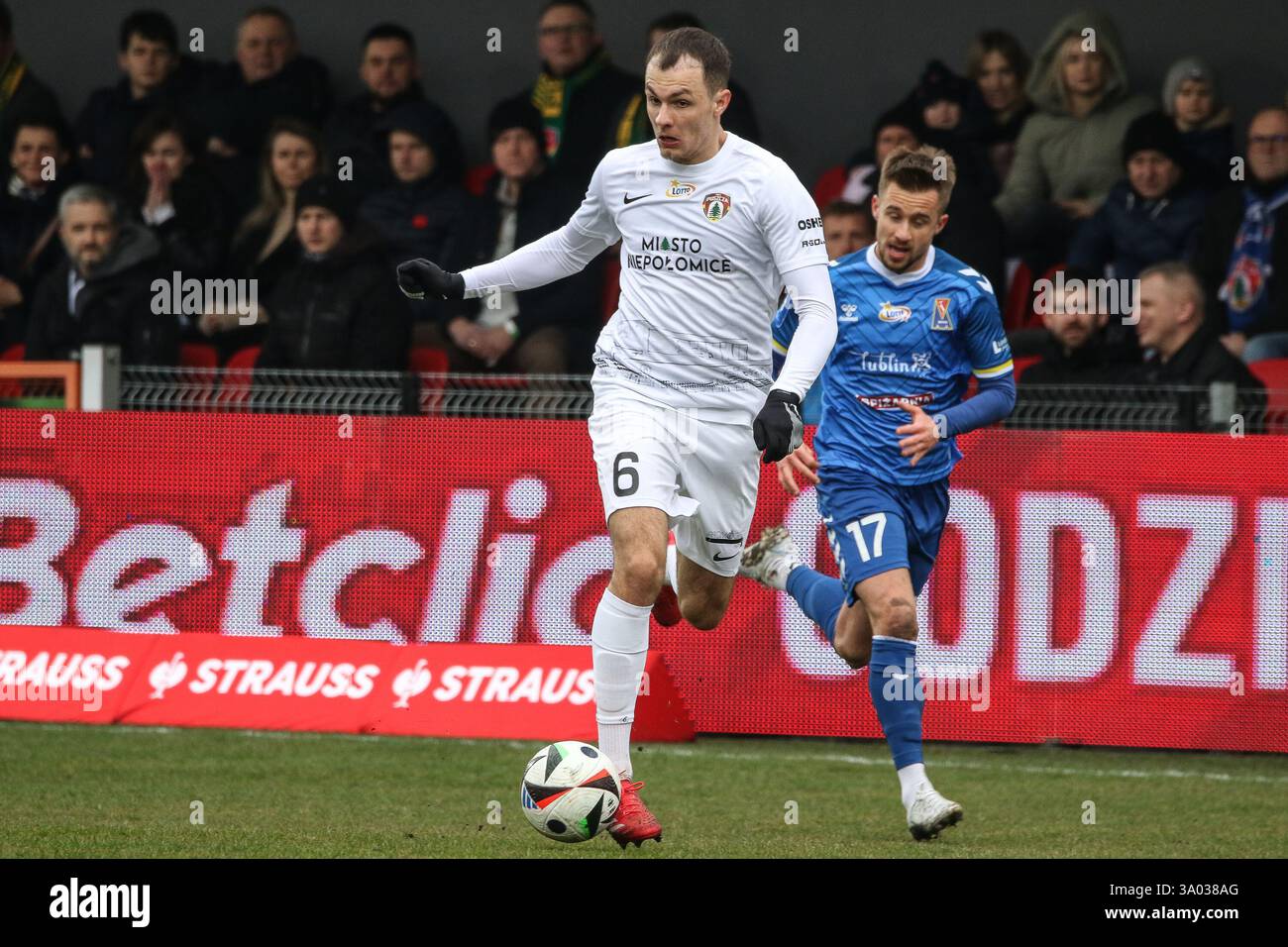 Krakow, Poland, 2nd March, 2025, football 2024 2025 PKO BP Ekstraklasa ...
