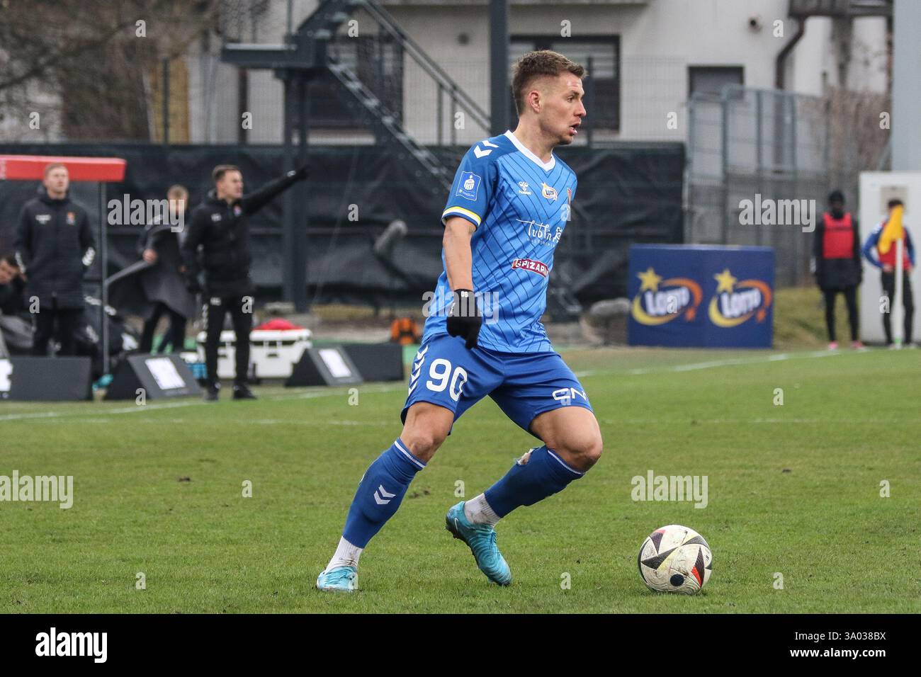 Krakow, Poland, 2nd March, 2025, football 2024 2025 PKO BP Ekstraklasa ...