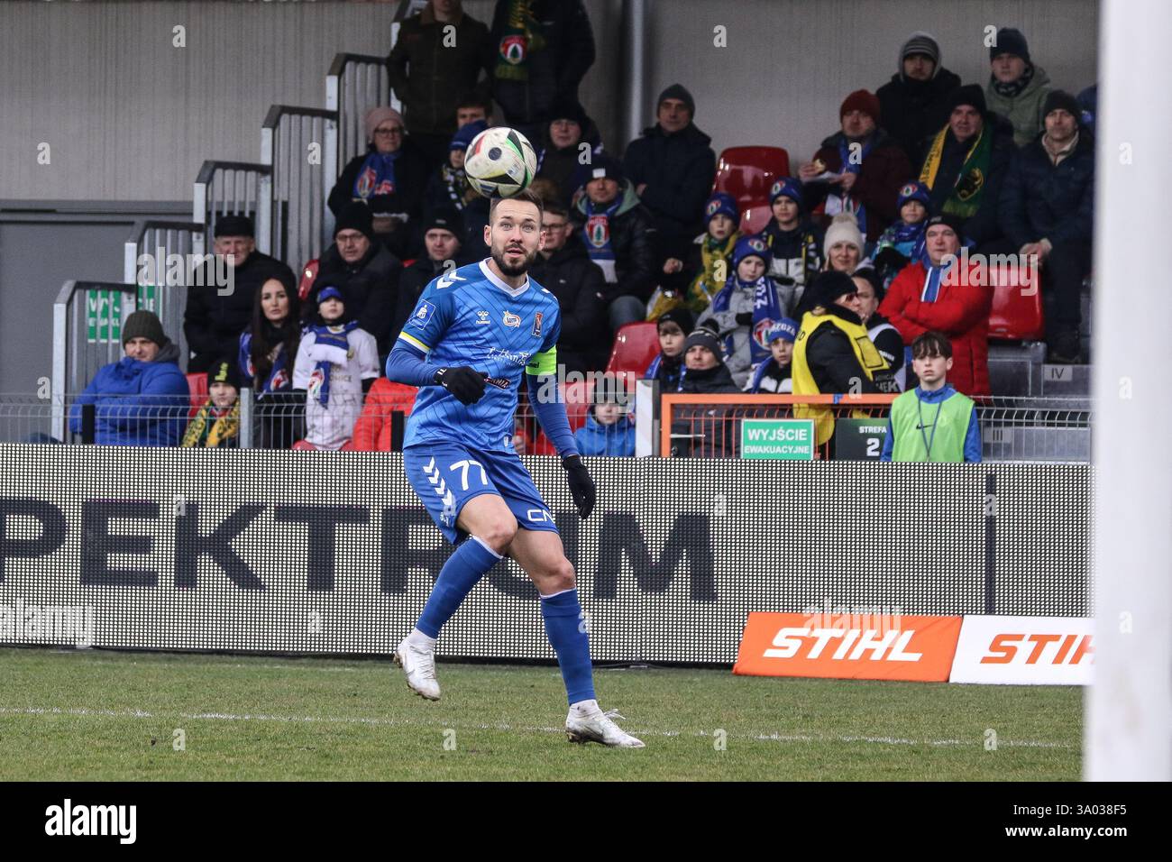 Krakow, Poland, 2nd March, 2025, football 2024 2025 PKO BP Ekstraklasa ...