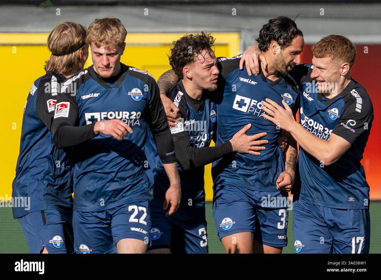 Paderborn, Germany. 02nd Mar, 2025. Soccer: Bundesliga 2, SC Paderborn ...