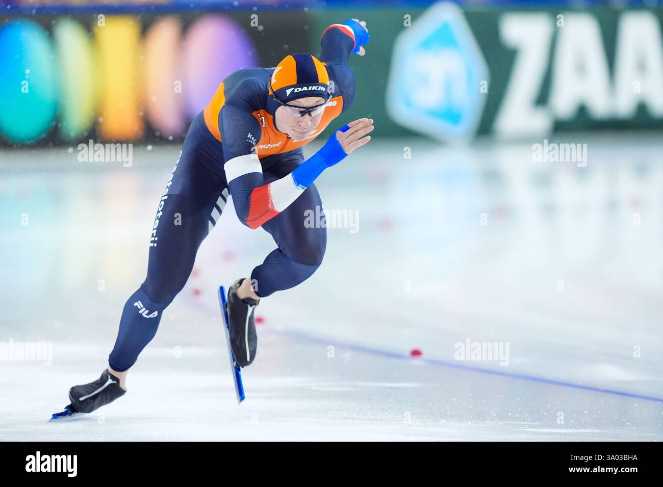 HEERENVEEN, NETHERLANDS - MARCH 2: Merijn Scheperkamp of Netherlands ...
