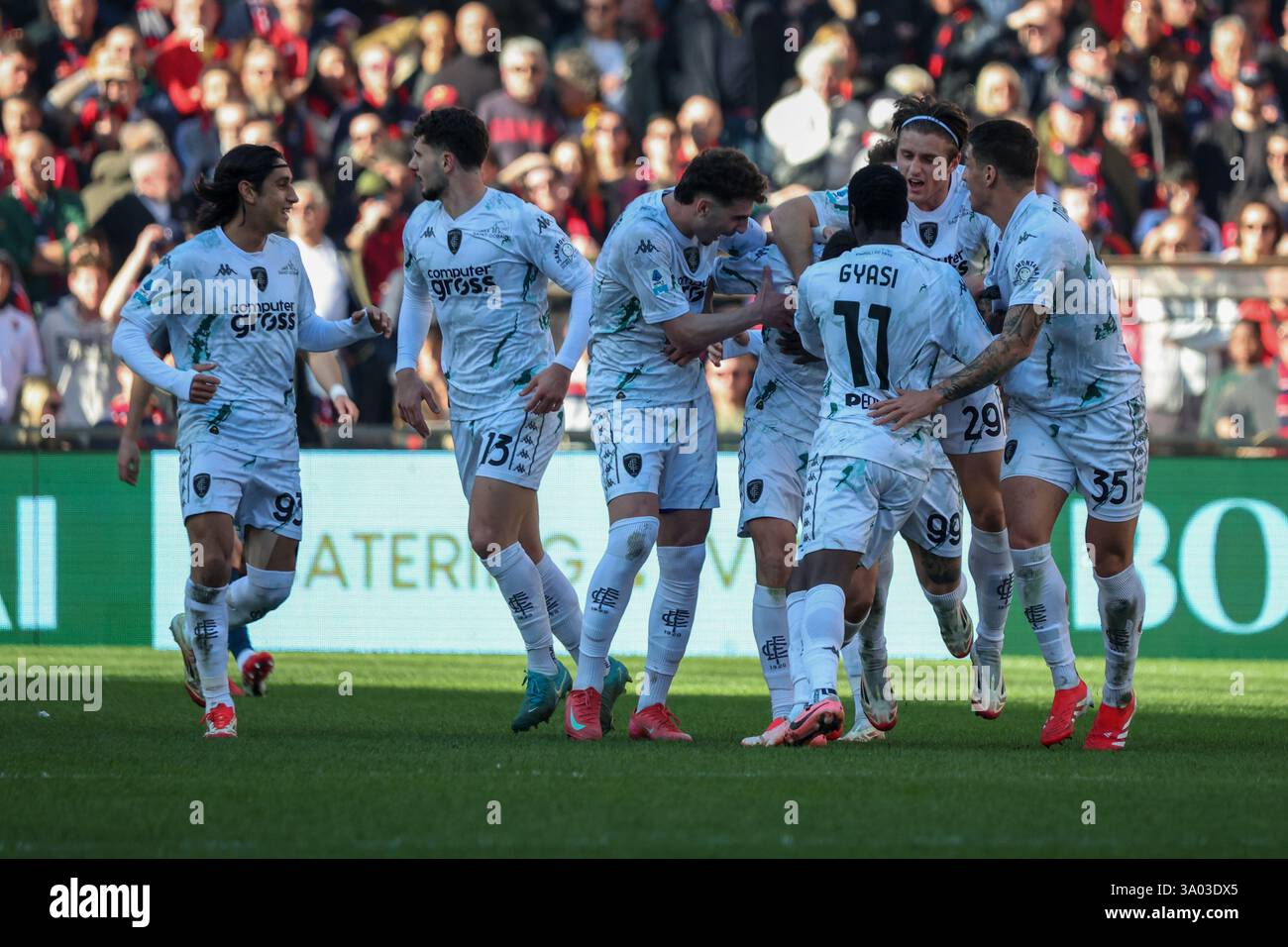 Genoa, Italy. 02nd Mar, 2025. Serie A, Day 27, Genova, Stadio Ferraris ...