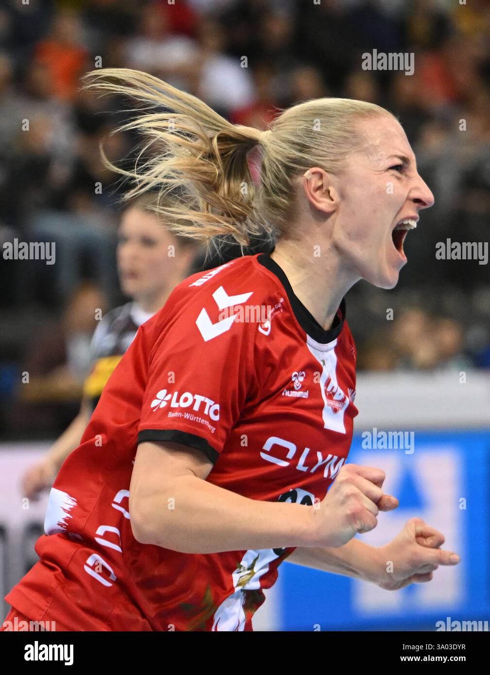 Stuttgart, Germany. 02nd Mar, 2025. Handball, Women: DHB Cup, HSG ...
