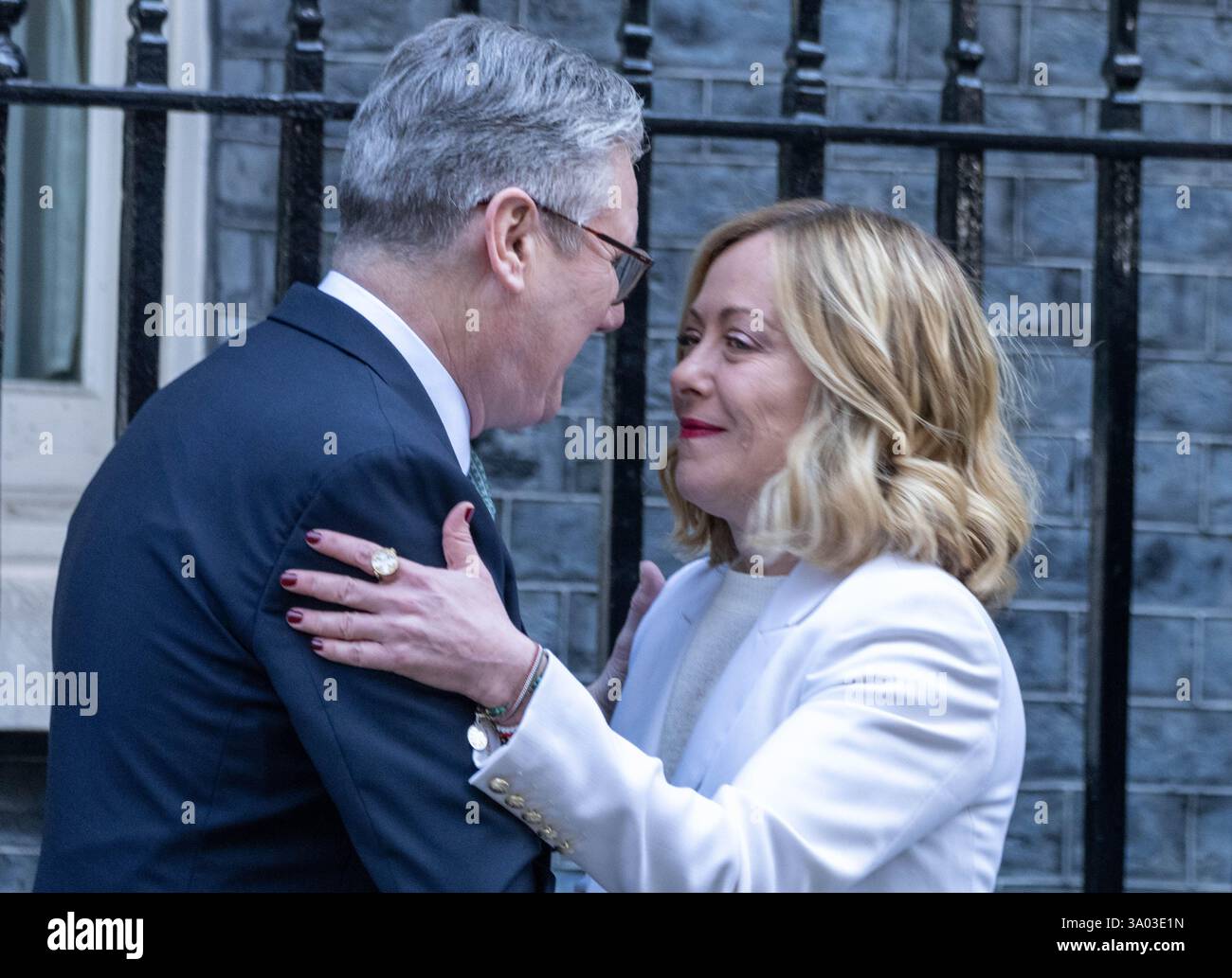 London, UK. 2nd Mar, 2024. Giorgia Meloni, Prime Minister of Italy ...