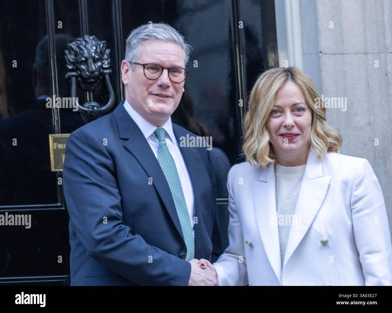 London, UK. 2nd Mar, 2024. Giorgia Meloni, Prime Minister of Italy ...