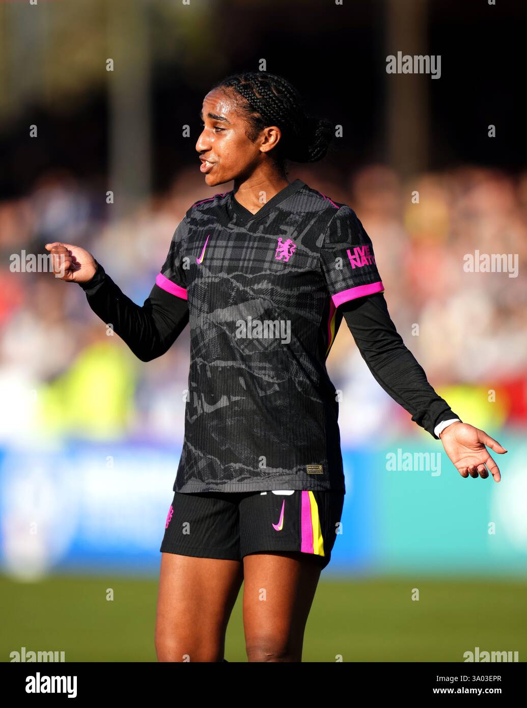 Chelsea's Naomi Girma during the Barclays Women's Super League match at ...