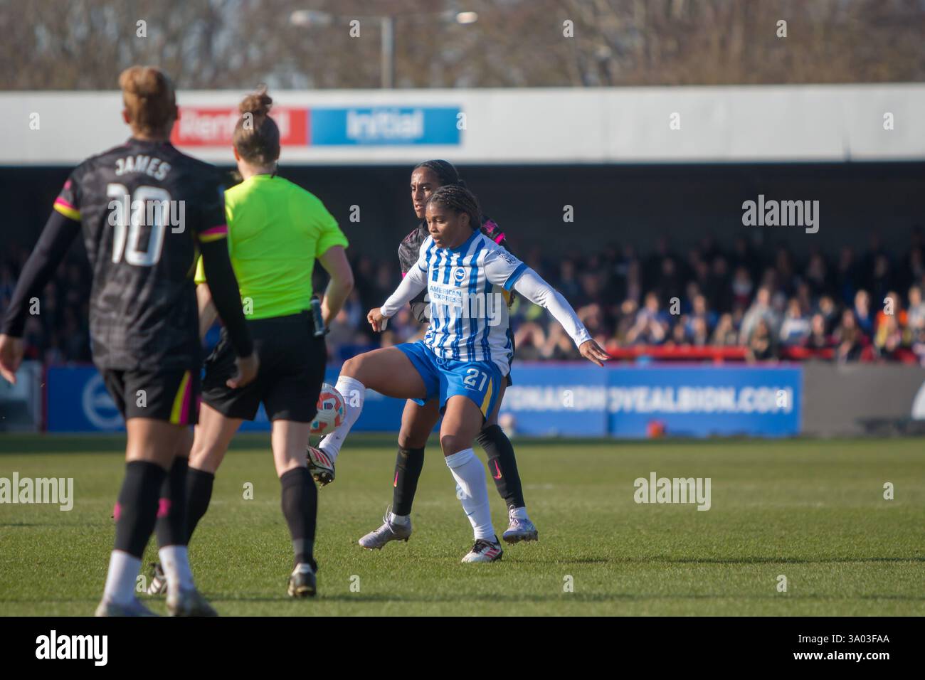 Crawley, UK. 02nd Mar, 2025. Crawley, England, March 2nd 2025 Madison ...