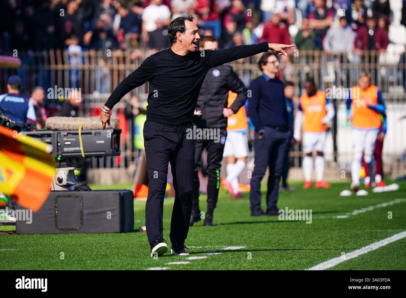 Monza, Italy.. 02nd Mar, 2025. The head coach Alessandro Nesta (AC ...