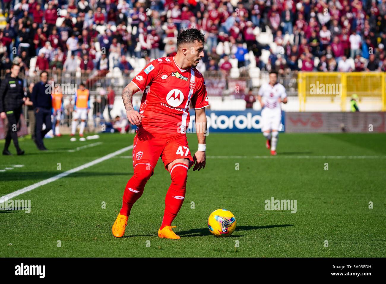 Monza, Italy.. 02nd Mar, 2025. Dany Mota (AC Monza) during the Italian ...