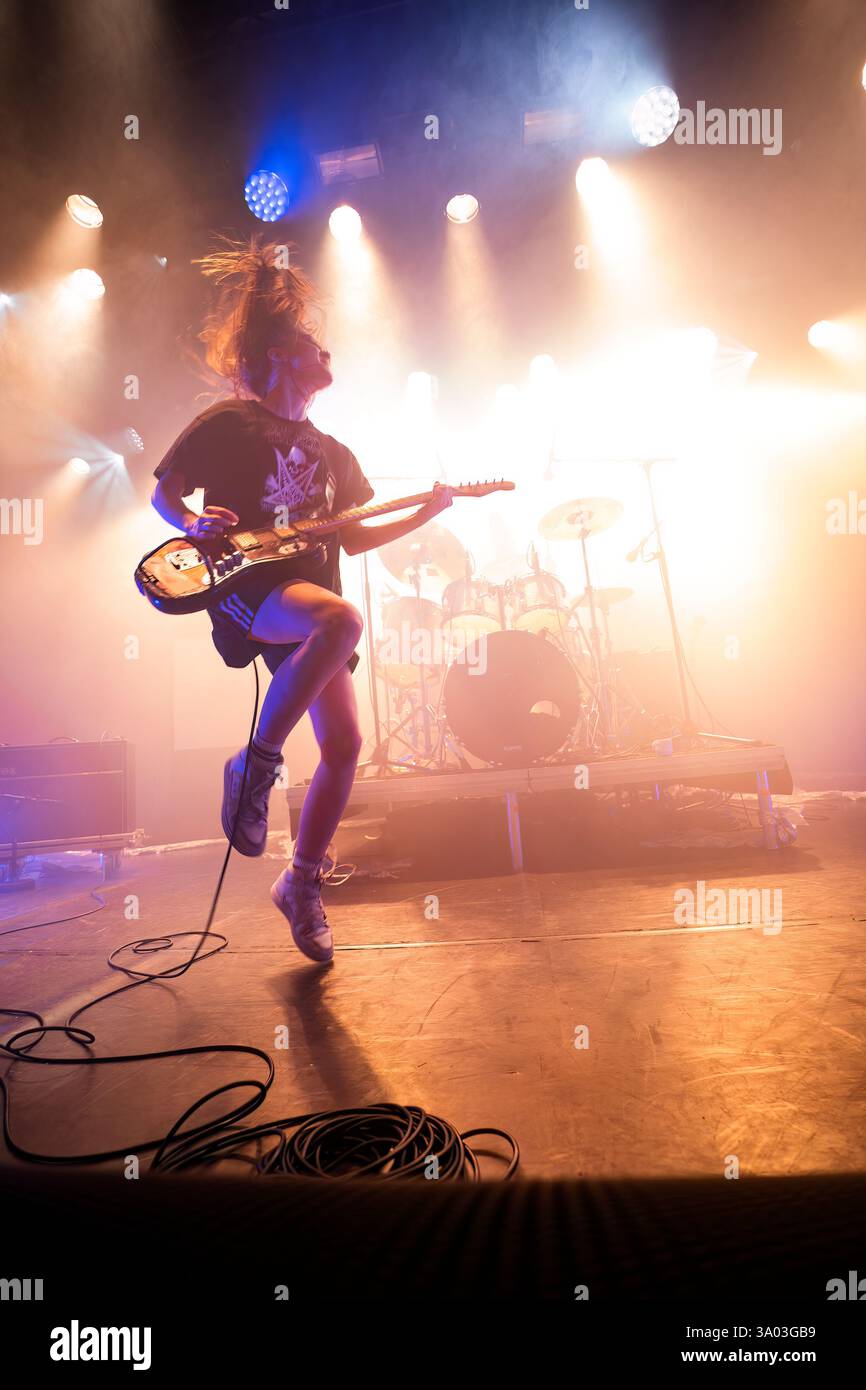 Bergen, Norway. 28th, February 2025. The Norwegian prog-metal band ...