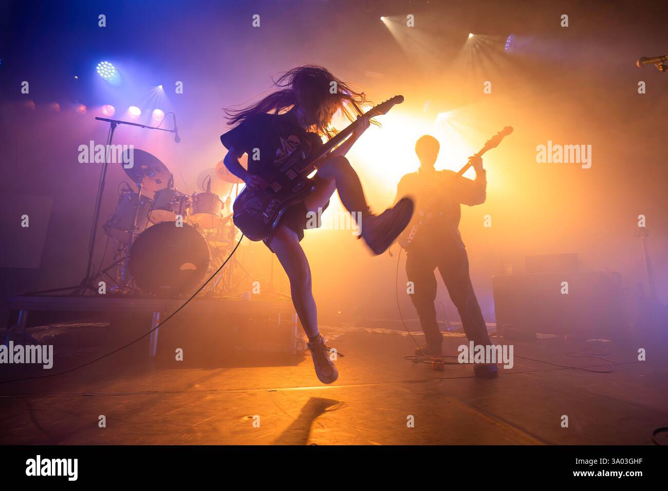 Bergen, Norway. 28th, February 2025. The Norwegian prog-metal band ...