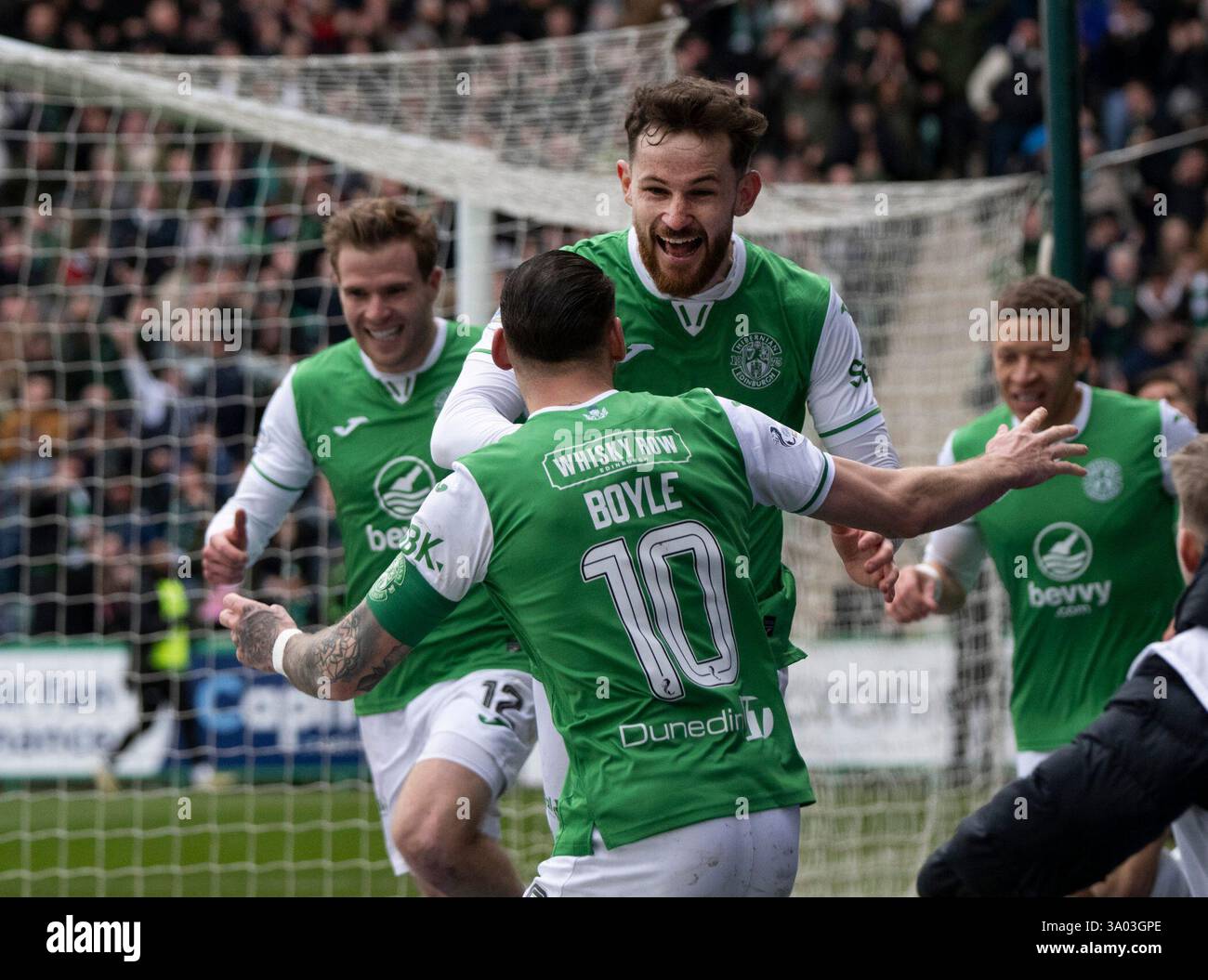 Scottish Premiership - Hibernian FC v Heart of Midlothian FC 2/3/2025 ...