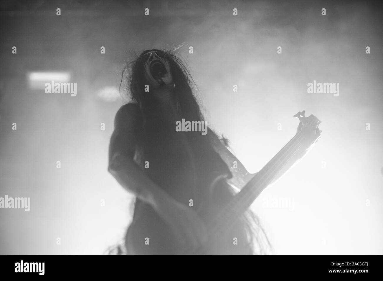 Bergen, Norway. 28th, February 2025. The Norwegian black metal band ...