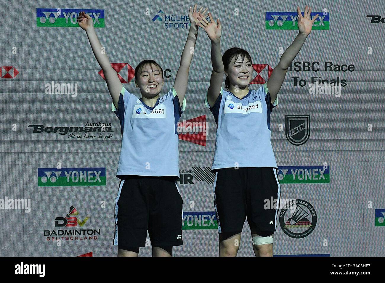 Badminton YONEX German Open 2025 Damendoppel Finale am 02.03.2025 in ...