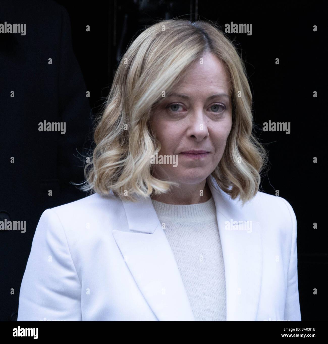 London, UK. 2nd Mar, 2024. Giorgia Meloni Prime Minister of Italy meets ...