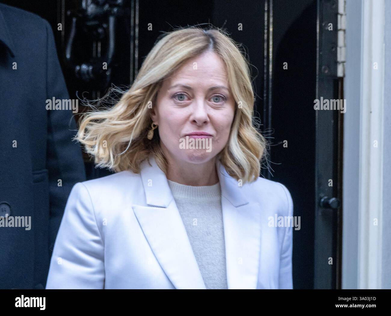 London, UK. 2nd Mar, 2024. Giorgia Meloni Prime Minister of Italy meets ...
