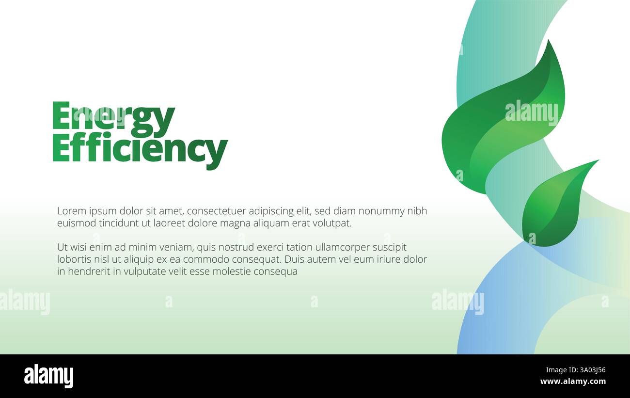 Energy Efficiency concept. presentation templates corporate business ...