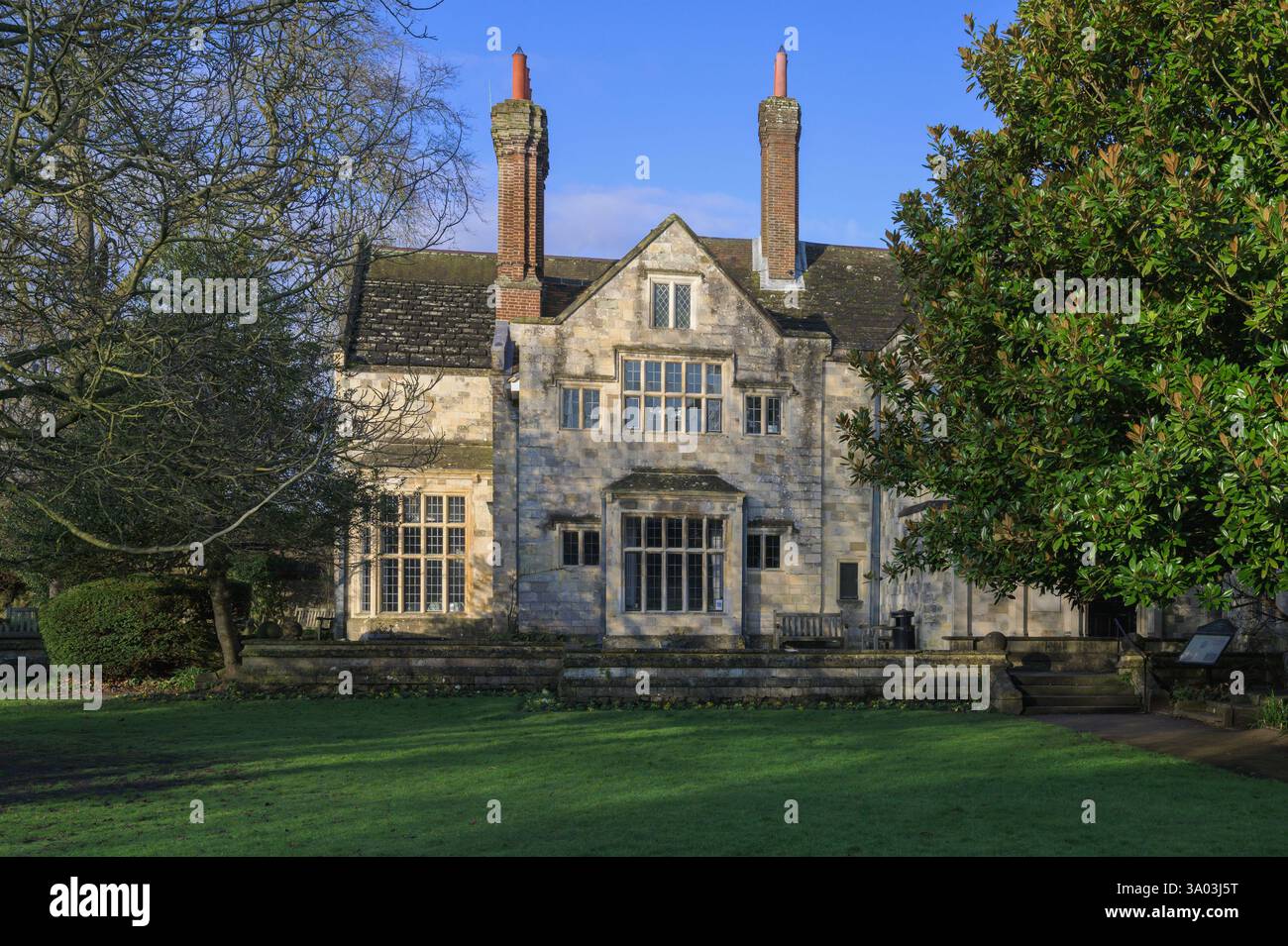 Southover Manor Grange Gardens Lewes East Sussex England UK Stock Photo ...