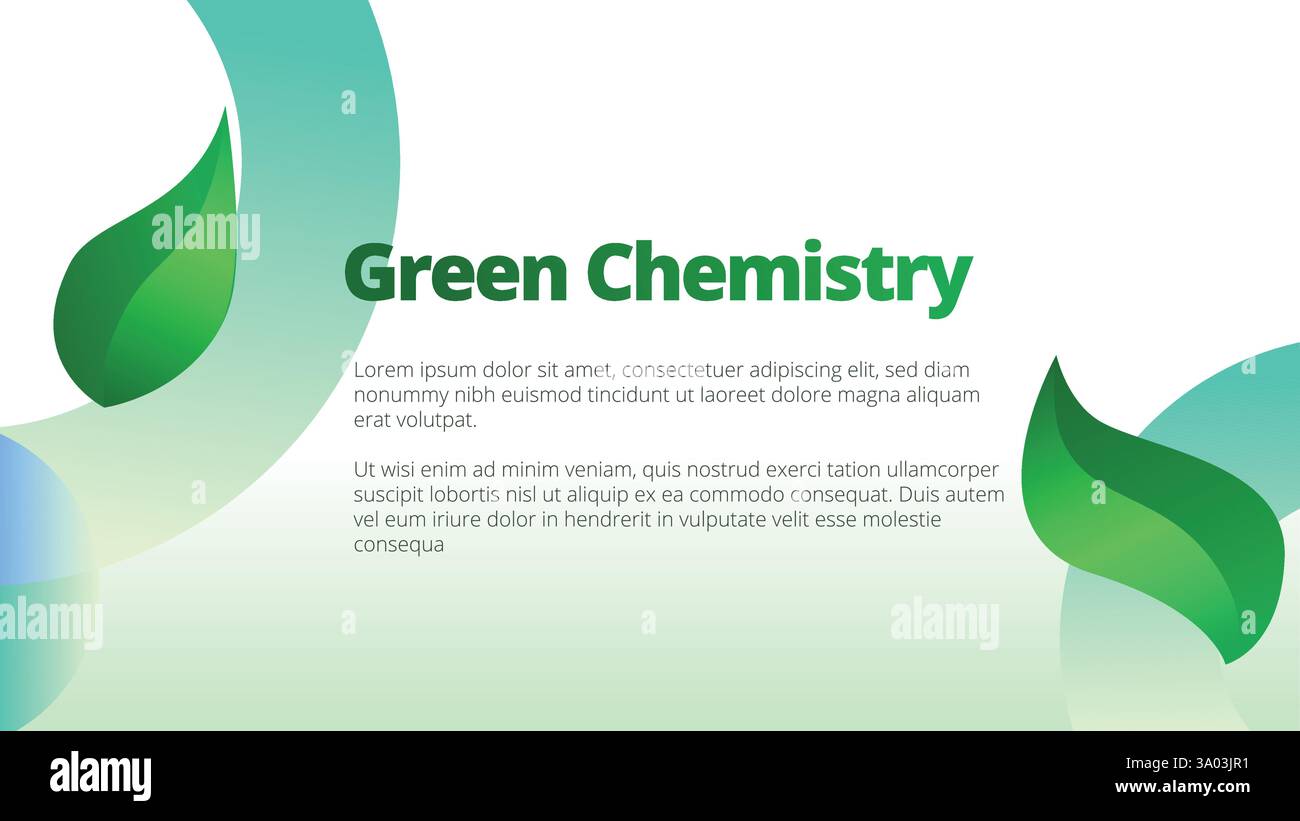 Green Chemistry concept. presentation templates corporate business ...