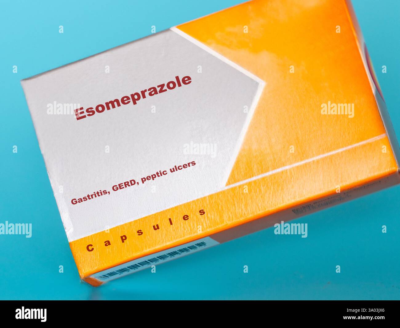 Esomeprazole, A proton pump inhibitor that decreases acid secretion ...