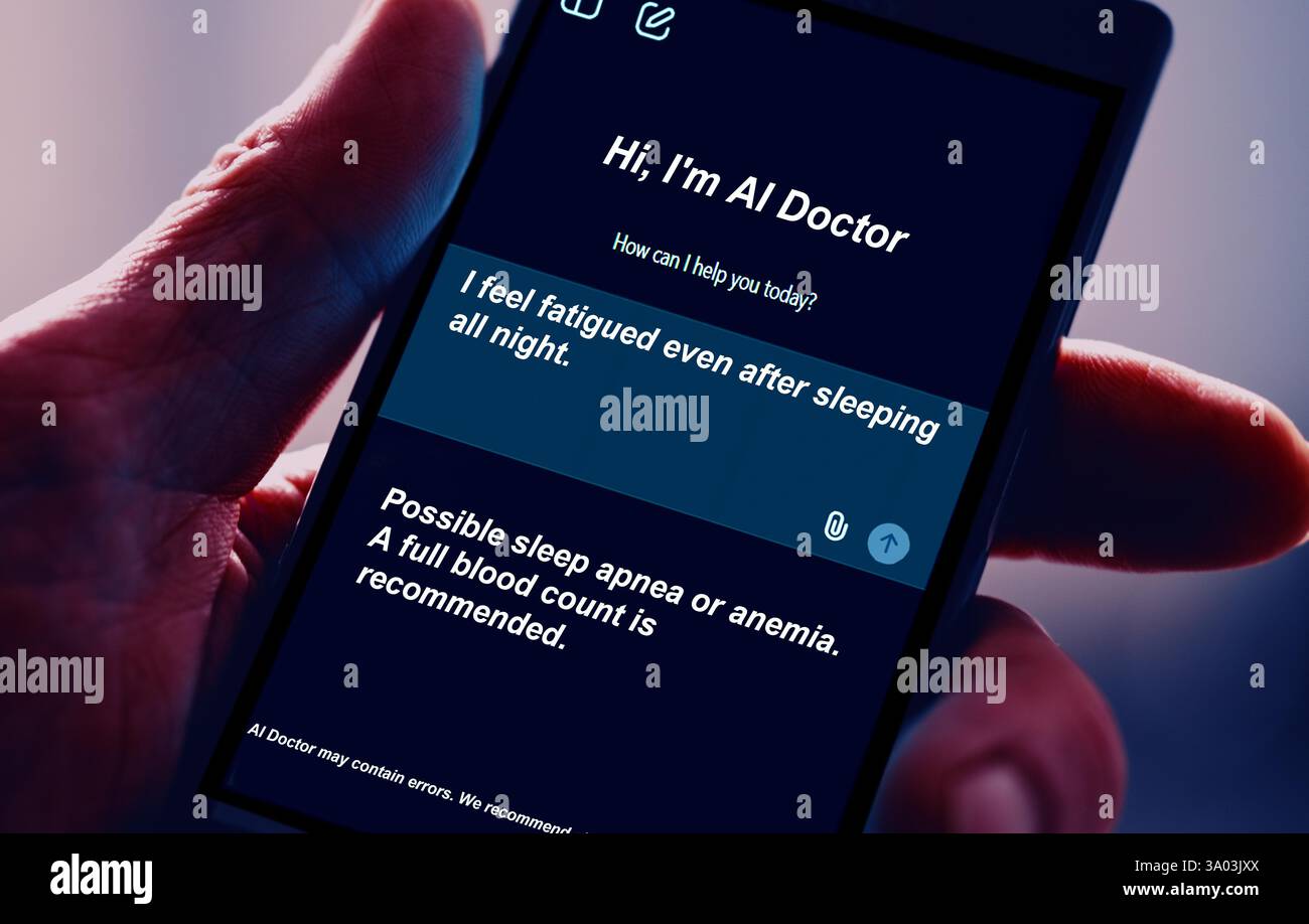 Artificial Intelligence-Based Healthcare Mobile App I feel fatigued ...