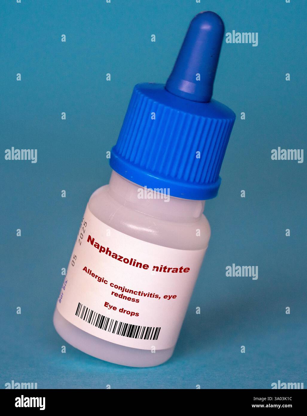 Naphazoline nitrate, A vasoconstrictor that reduces redness and ...