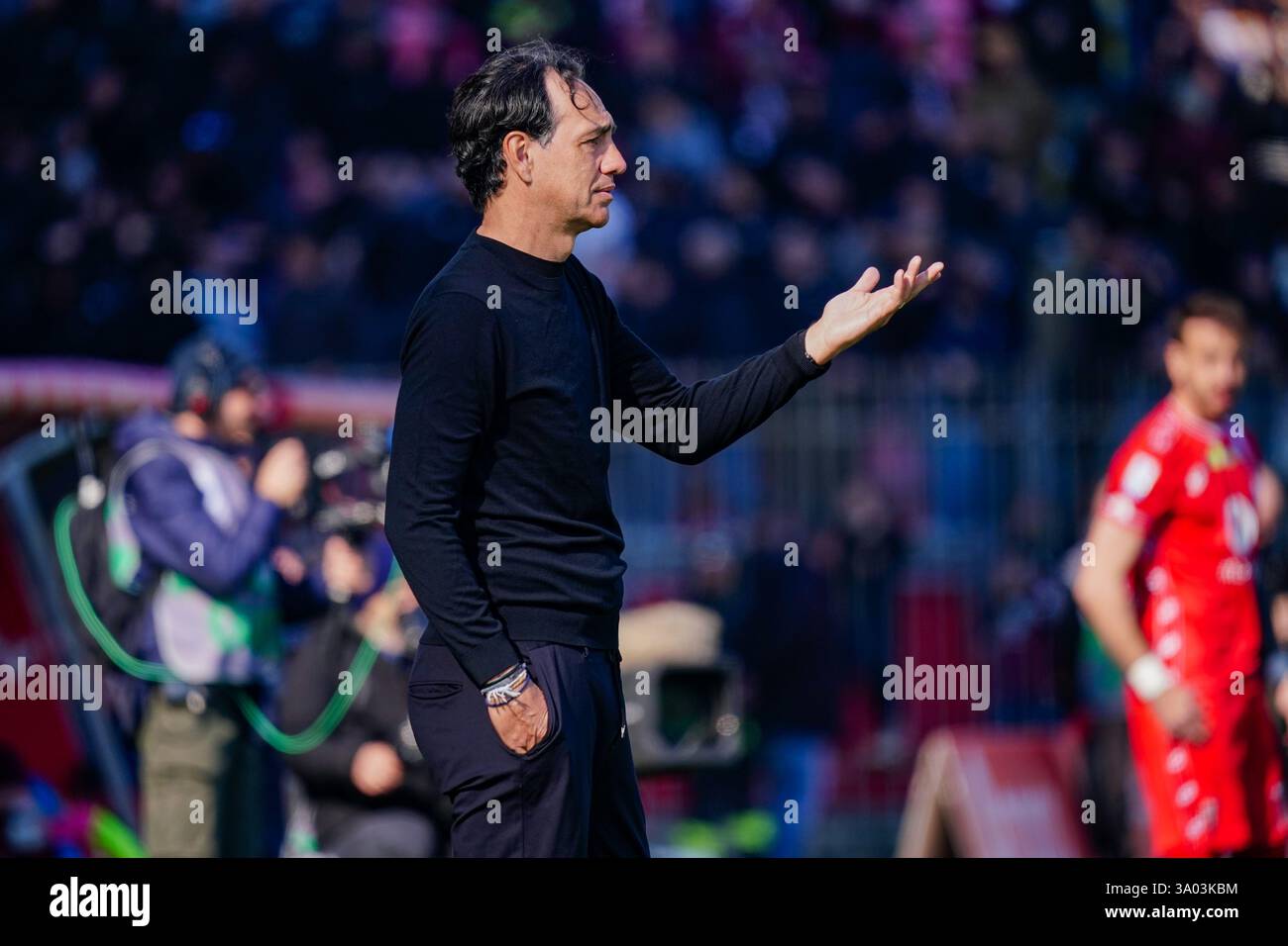 Monza, Italie. 02nd Mar, 2025. The head coach Alessandro Nesta (AC ...