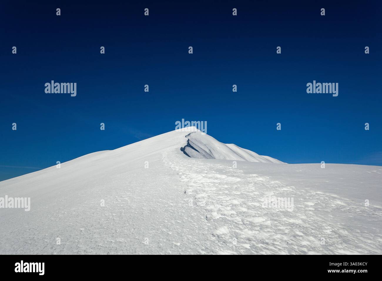 Snowshoes in snowy mountains hi-res stock photography and images - Alamy