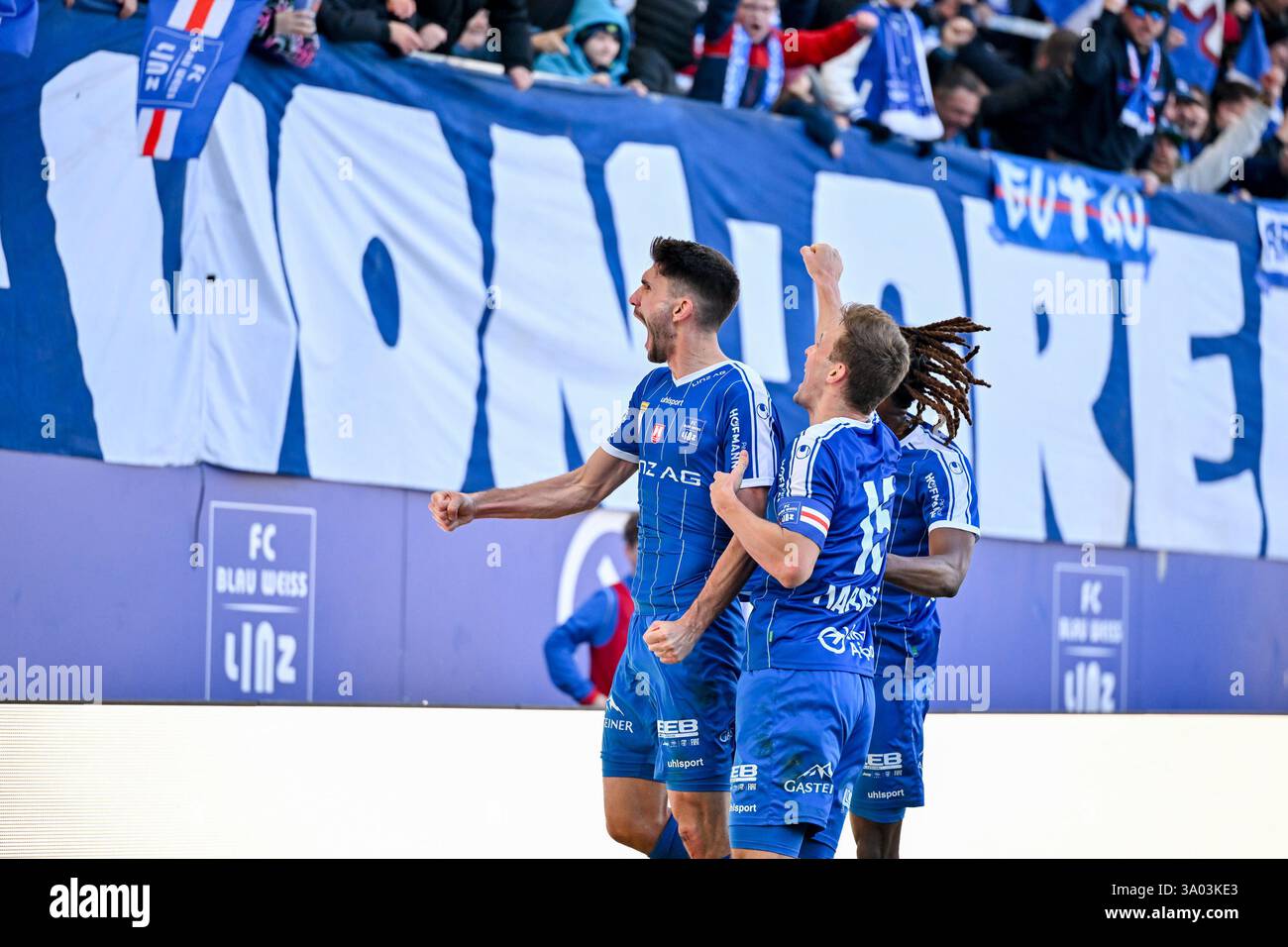 Linz, Austria. 02nd Mar, 2025. LINZ, AUSTRIA -MARCH 2: Alem Pasic of FC ...