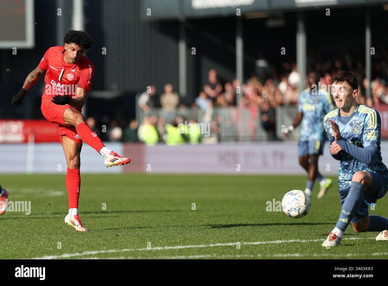 ALMERE , 02-03-2025 , Yanmar Stadium , season 2024 / 2025 , Dutch ...