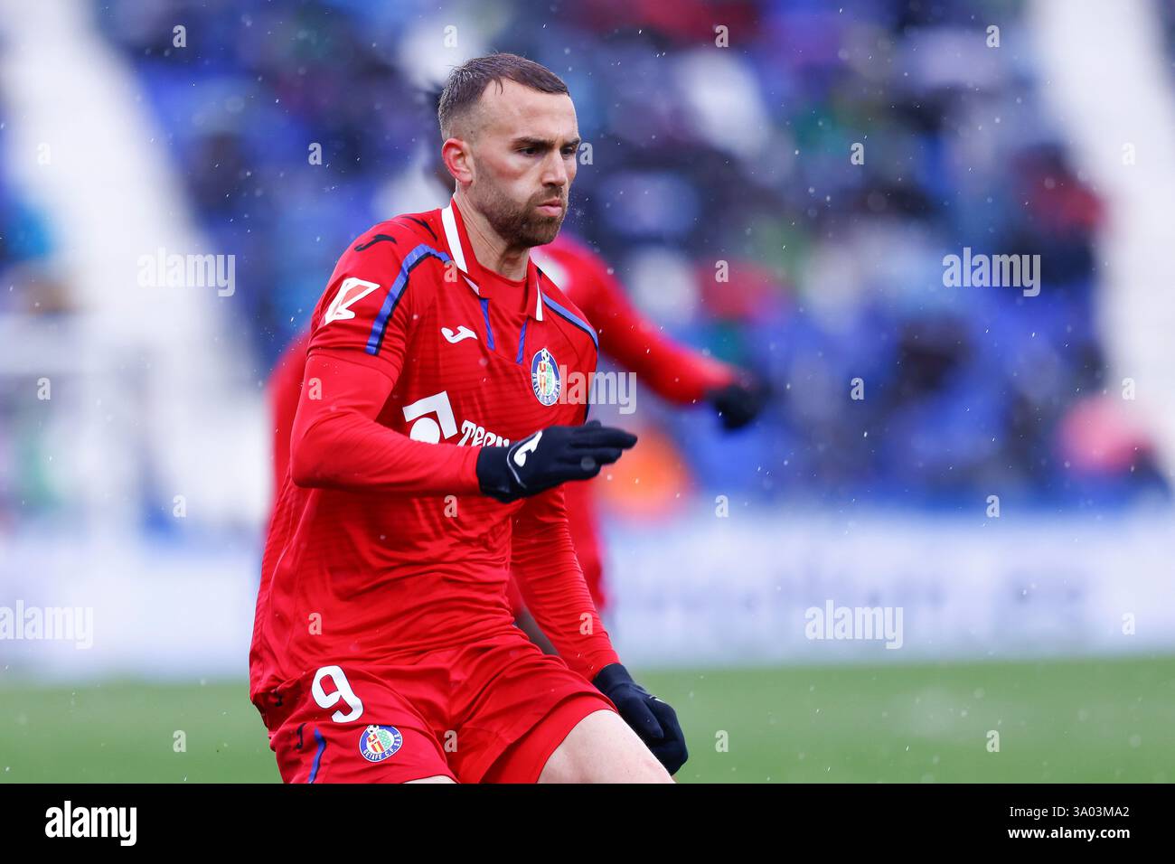 Borja Mayoral of Getafe CF looks on during the Spanish League, LaLiga ...