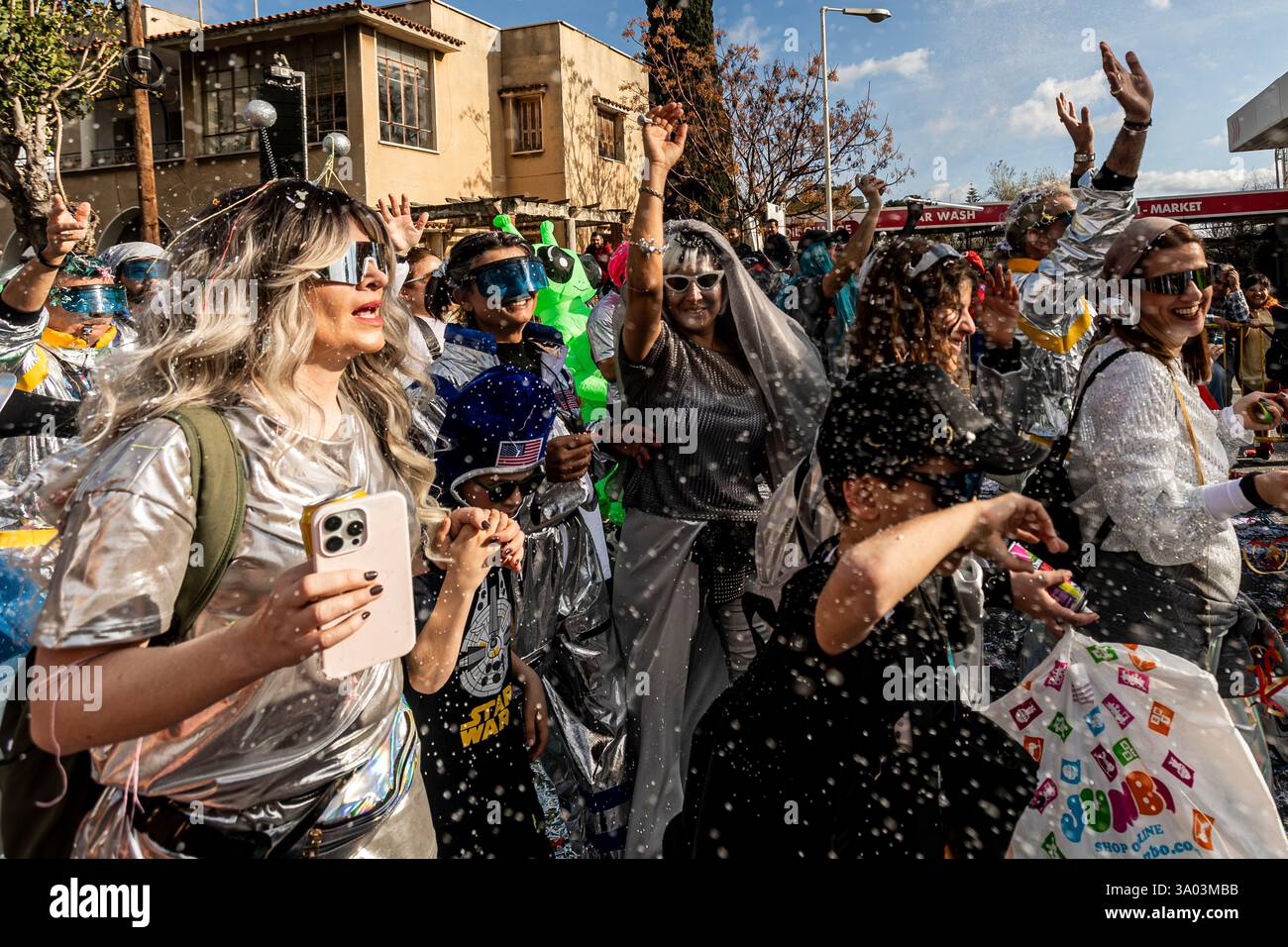 Limassol, Cyprus. 02nd Mar, 2025. The Limassol carnival, the most ...