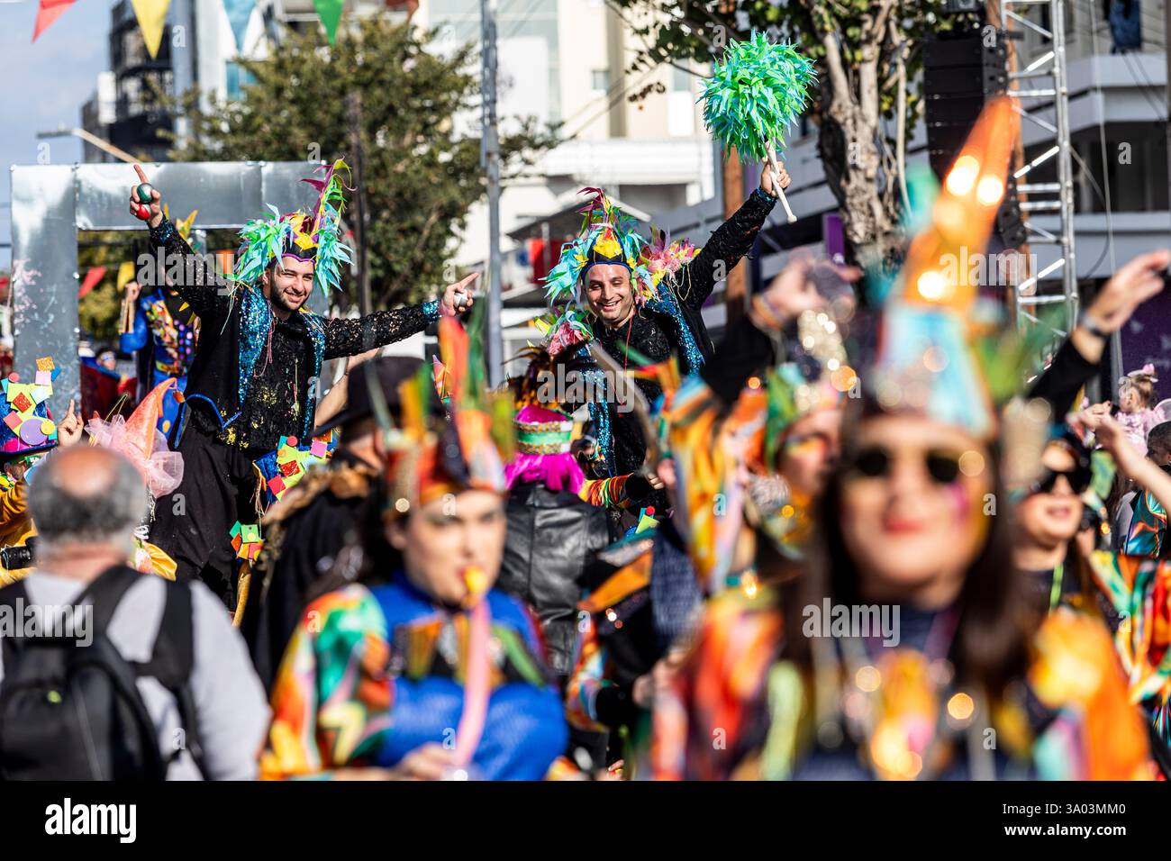 The Limassol carnival, the most famous carnival in Cyprus, takes place ...