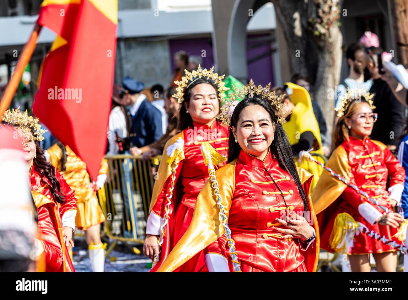The Limassol carnival, the most famous carnival in Cyprus, takes place ...