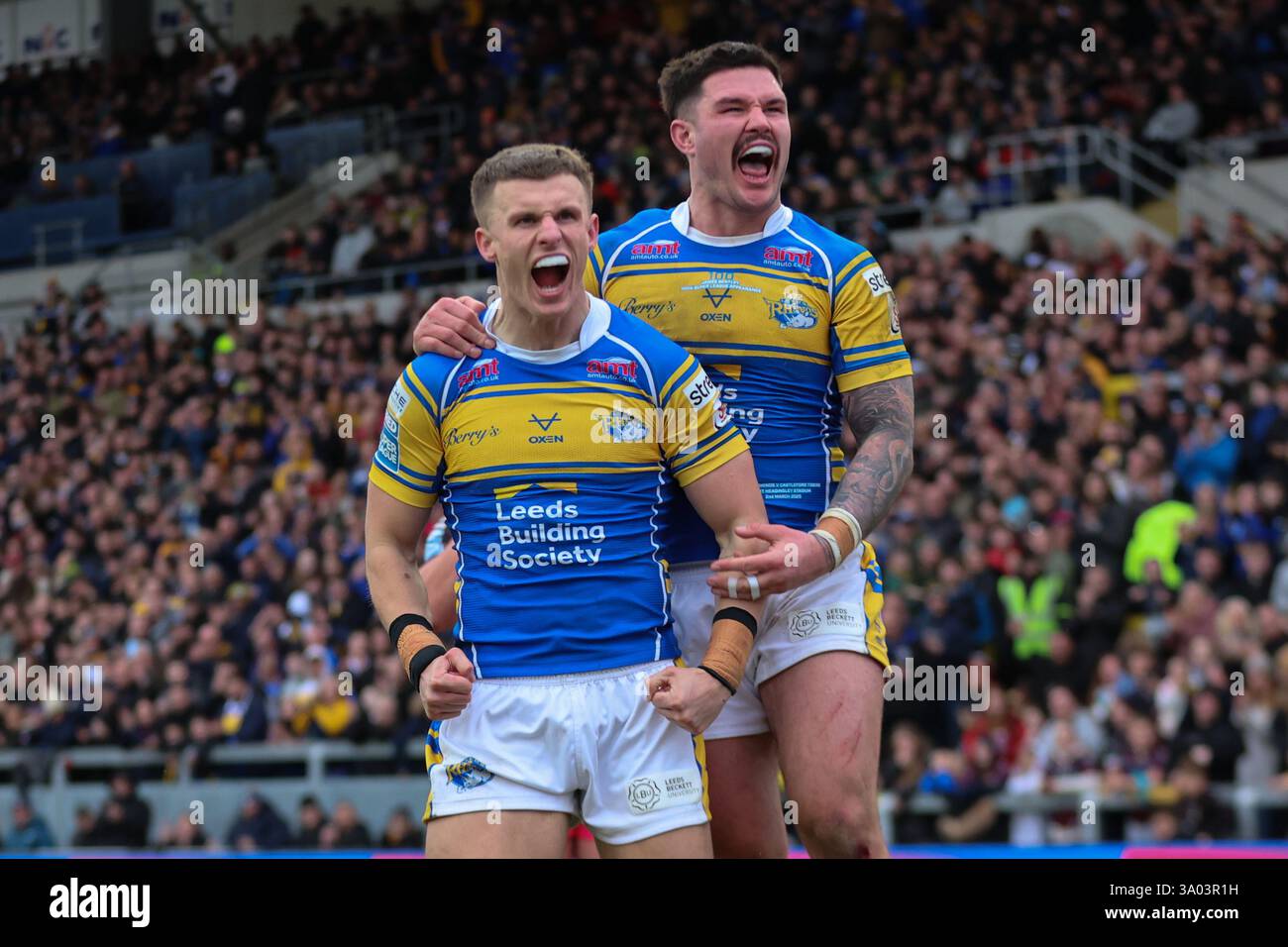 Leeds, UK. 02nd Mar, 2025. AMT Headingley Rugby Stadium, Leeds, West ...