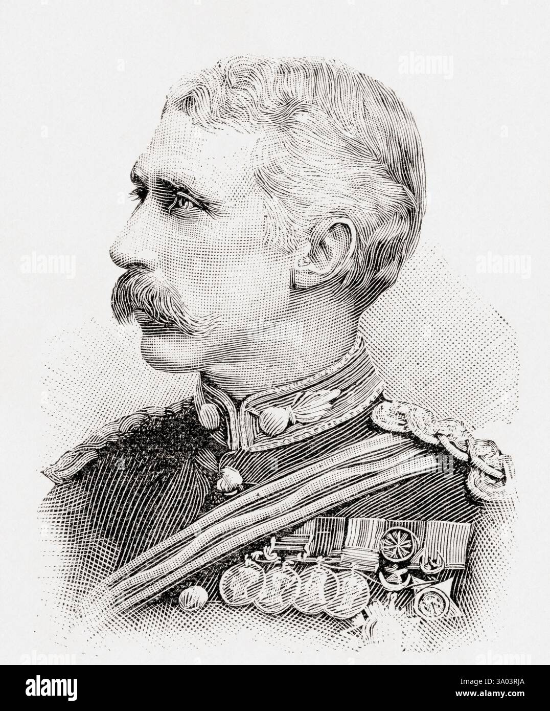 General Sir Bindon Blood, 1842 – 1940. British Army commander. From The ...