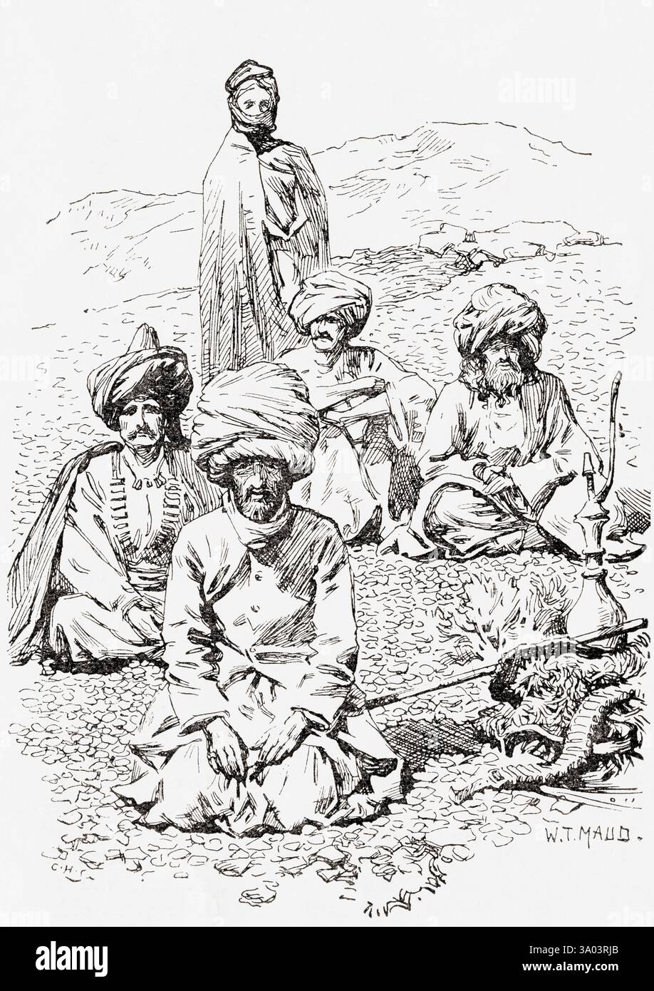 The Tochi Valley Expedition, a punitive visit by Anglo-Indian troops to ...