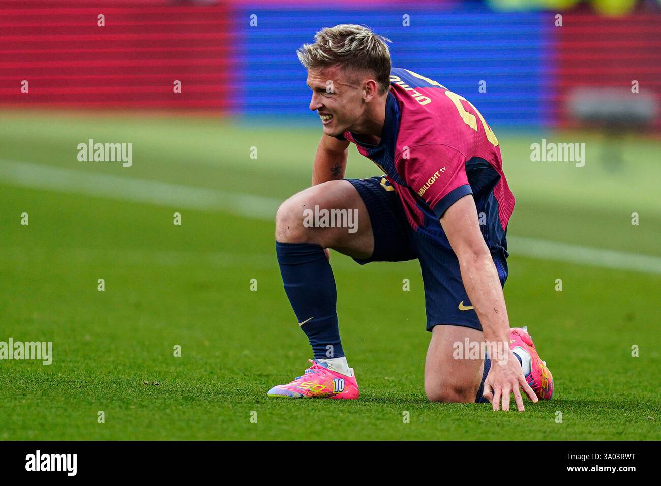 Dani Olmo of FC Barcelona during the La Liga EA Sports match between FC ...