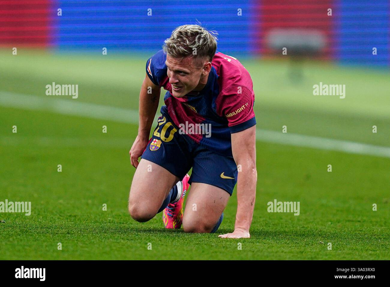 Dani Olmo of FC Barcelona during the La Liga EA Sports match between FC ...