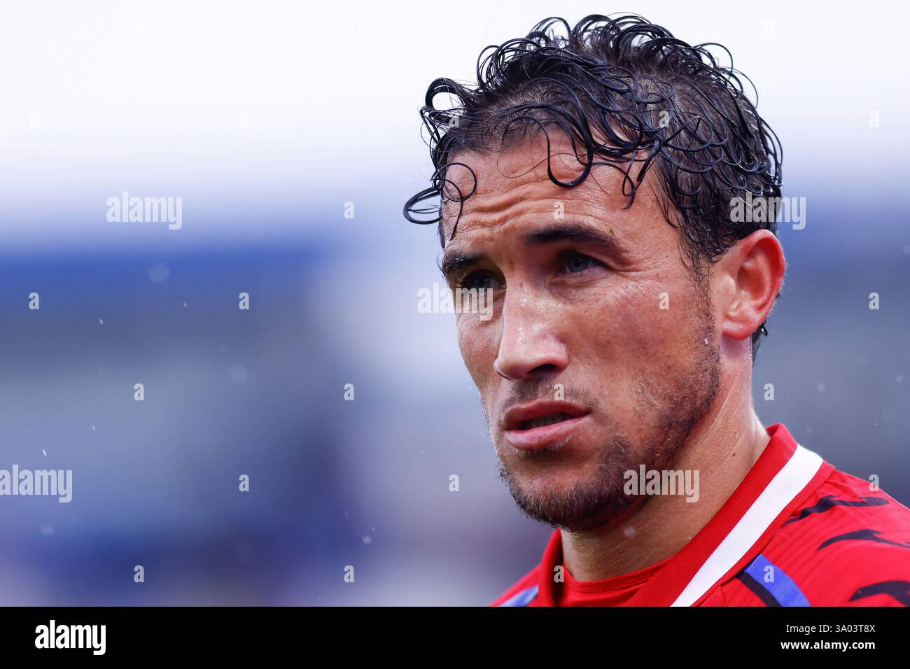 Luis Milla of Getafe CF looks on during the Spanish League, LaLiga EA ...