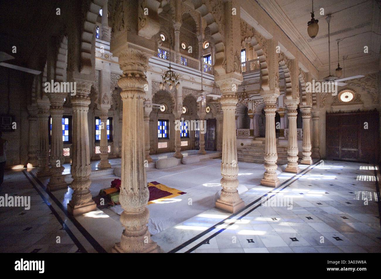 Interior in cenotaph of madhavrao scindia at Shivpuri, Madhya Pradesh ...