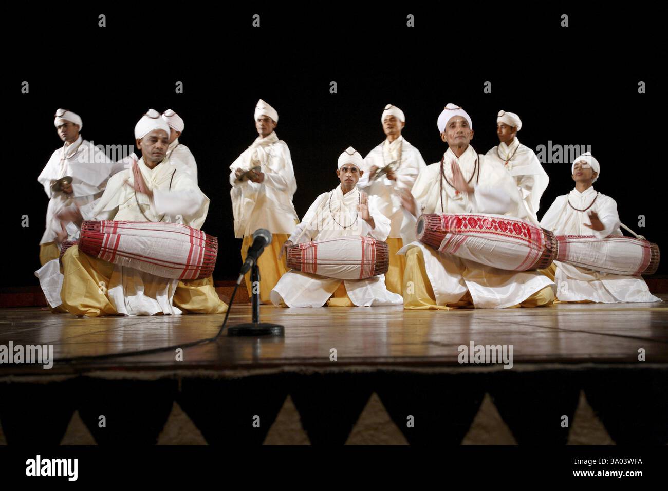 Gayan bayan singing and playing musical instruments culture of Assam ...