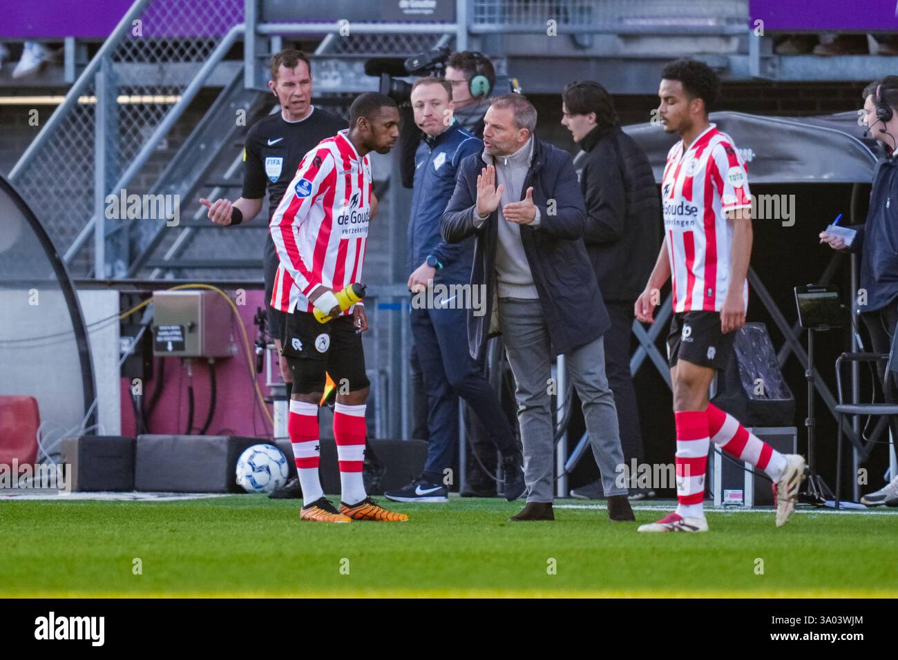 Rotterdam - Said Bakari of Sparta Rotterdam, Sparta Rotterdam coach ...