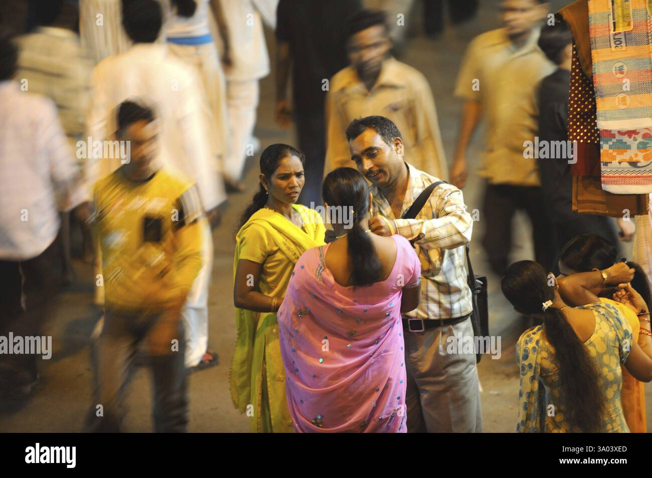 Man and prostitutes in kamathipura, Bombay Mumbai, Maharashtra, India ...