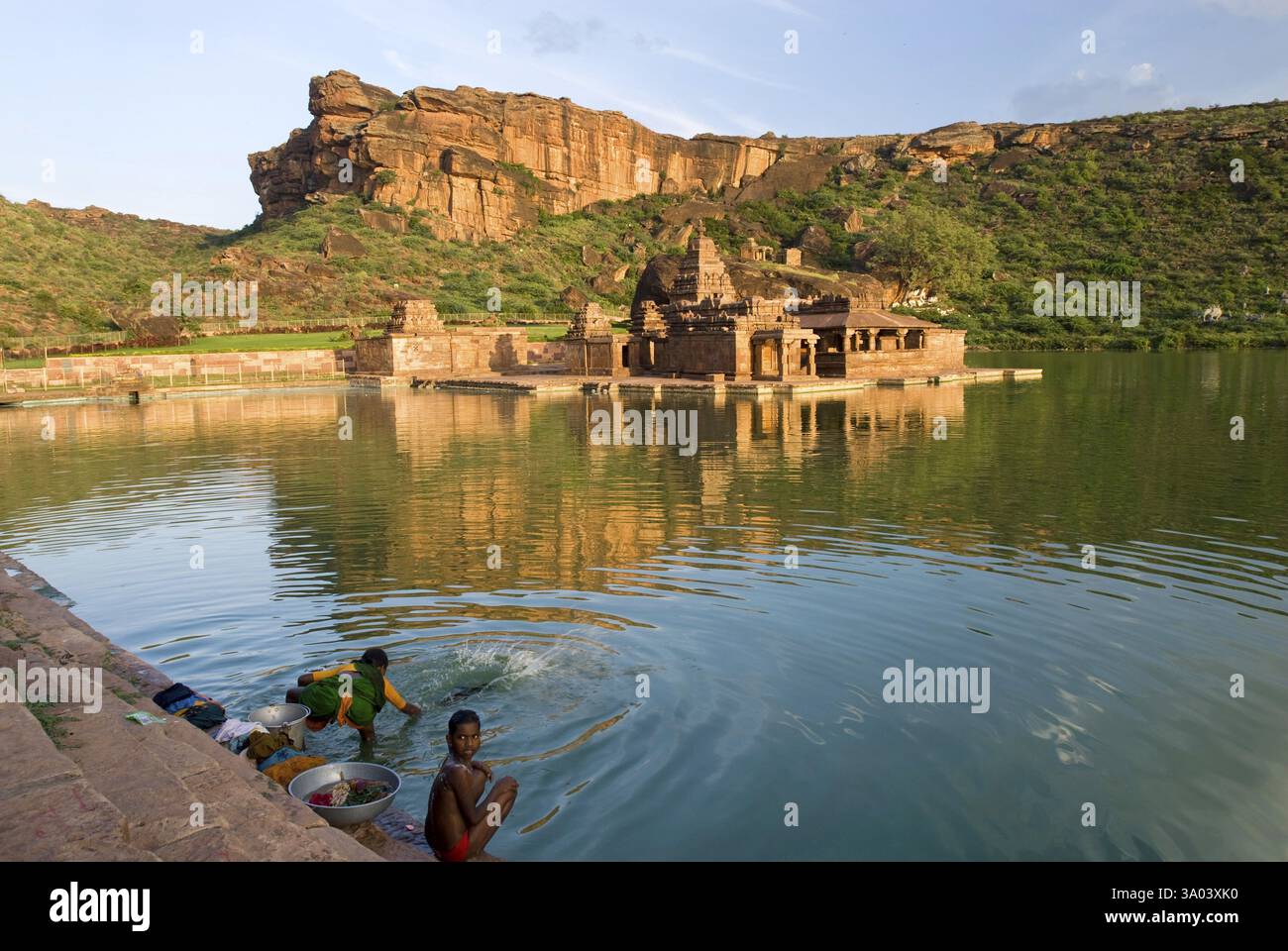 Bhutanatha temples near the eastern bank of the ancient Agastya tirtha ...
