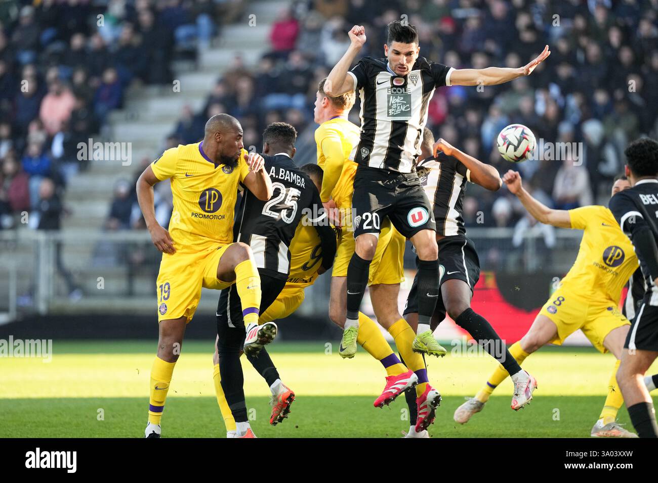 20 Zinedine FERHAT (sco) during the Ligue 1 McDonald's match between ...